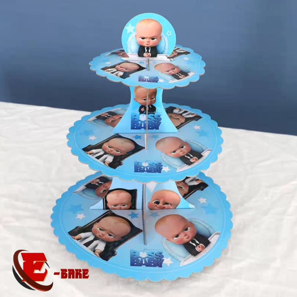 3 TIER CUPCAKE STAND BABY BOSS OT 312 1 PCS | Shopee Philippines