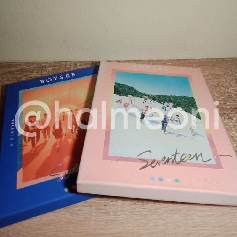Seventeen Boys Be (Hide & Seek Ver.) Unsealed Dino Photocard Polaroid ...