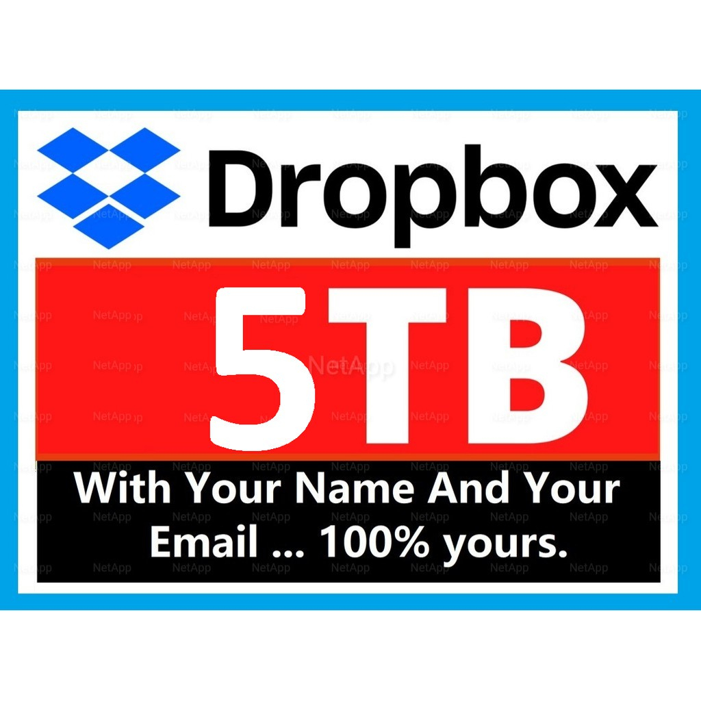 Dropbox 5TB Own Account Upgrade Service | Shopee Philippines