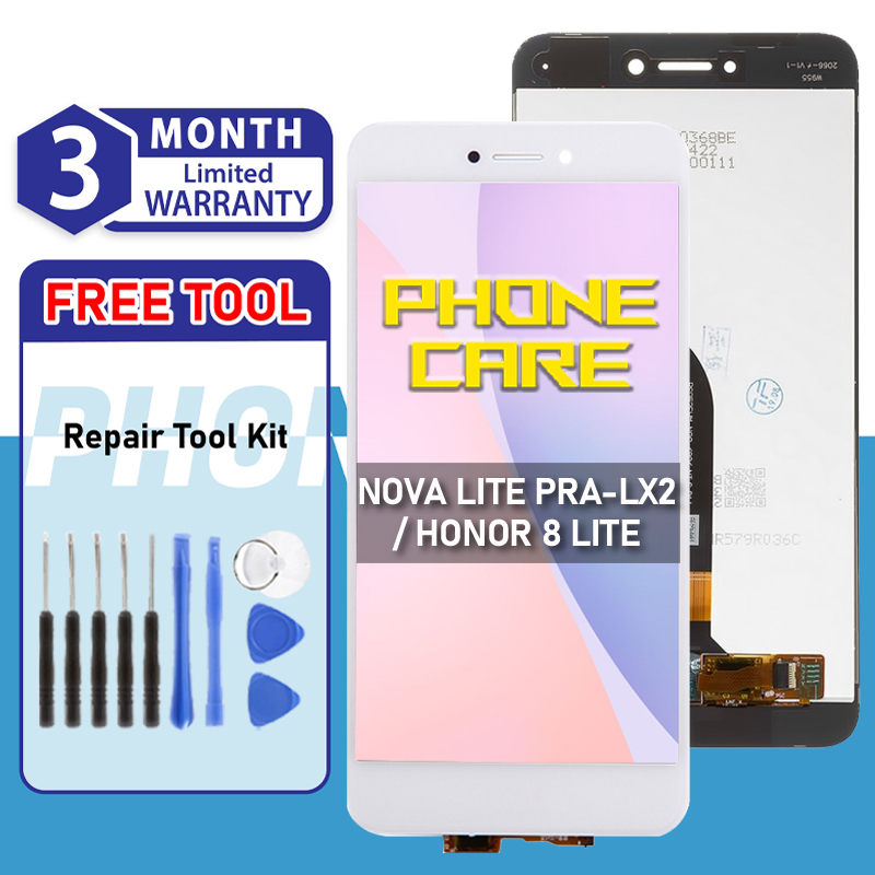 COMPATIBLE FOR NOVA LITE PRA-LX2 HONOR 8 LITE LCD TOUCH SCREEN ...