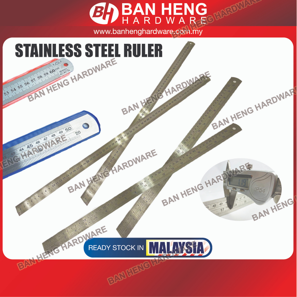 Stainless Steel Ruler 12", 20", 24"/ L-Square 90 Degree Angle Ruler ...