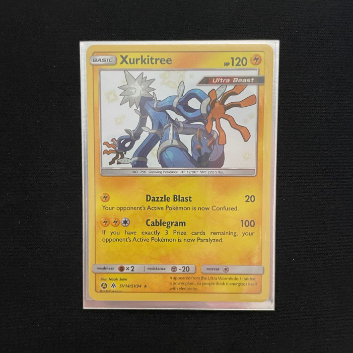 PTCG Hidden Fates Shiny Xurkitree | Shopee Philippines