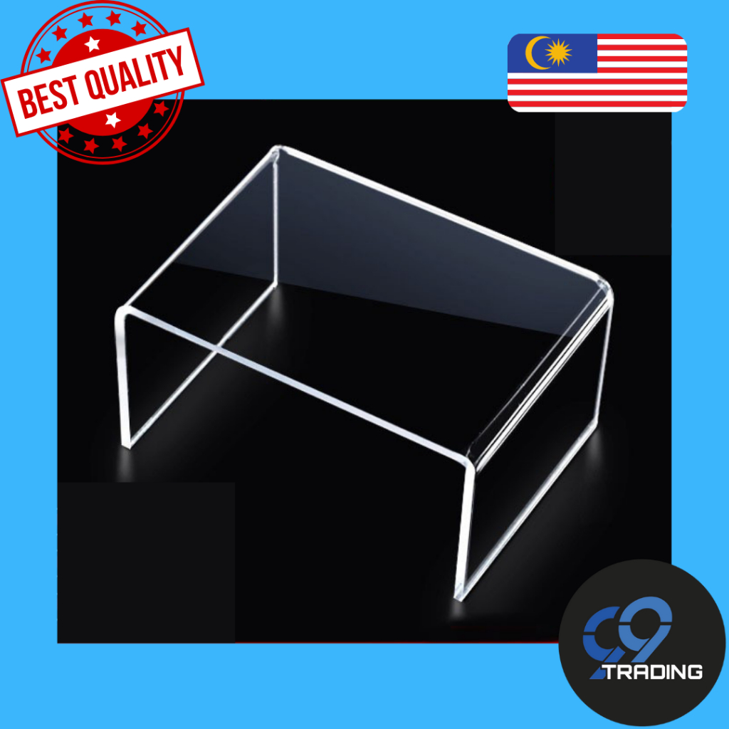 Acrylic Display Stand-U-shaped Shoe and Makeup Stand | Shopee Philippines