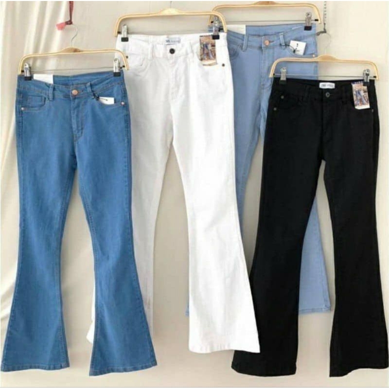 Seluar Bootcut for ladies Chubby Fat women Size (26-36) Upsize ...