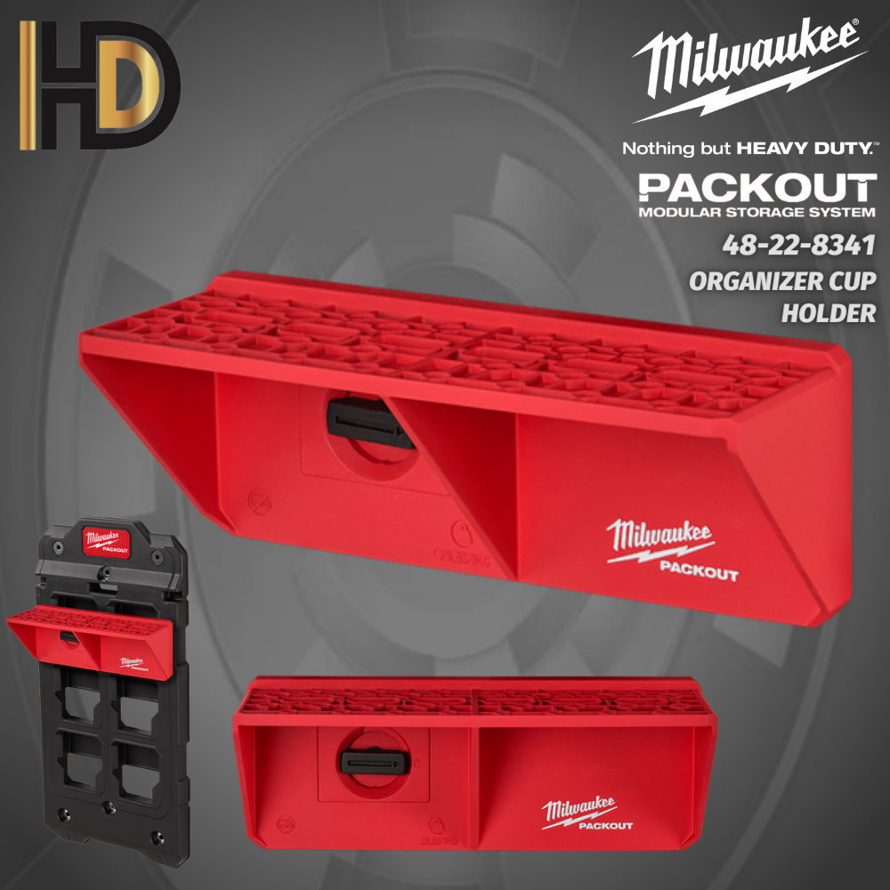 Milwaukee PACKOUT Screwdriver Rack / Milwaukee PACKOUT Compact ...