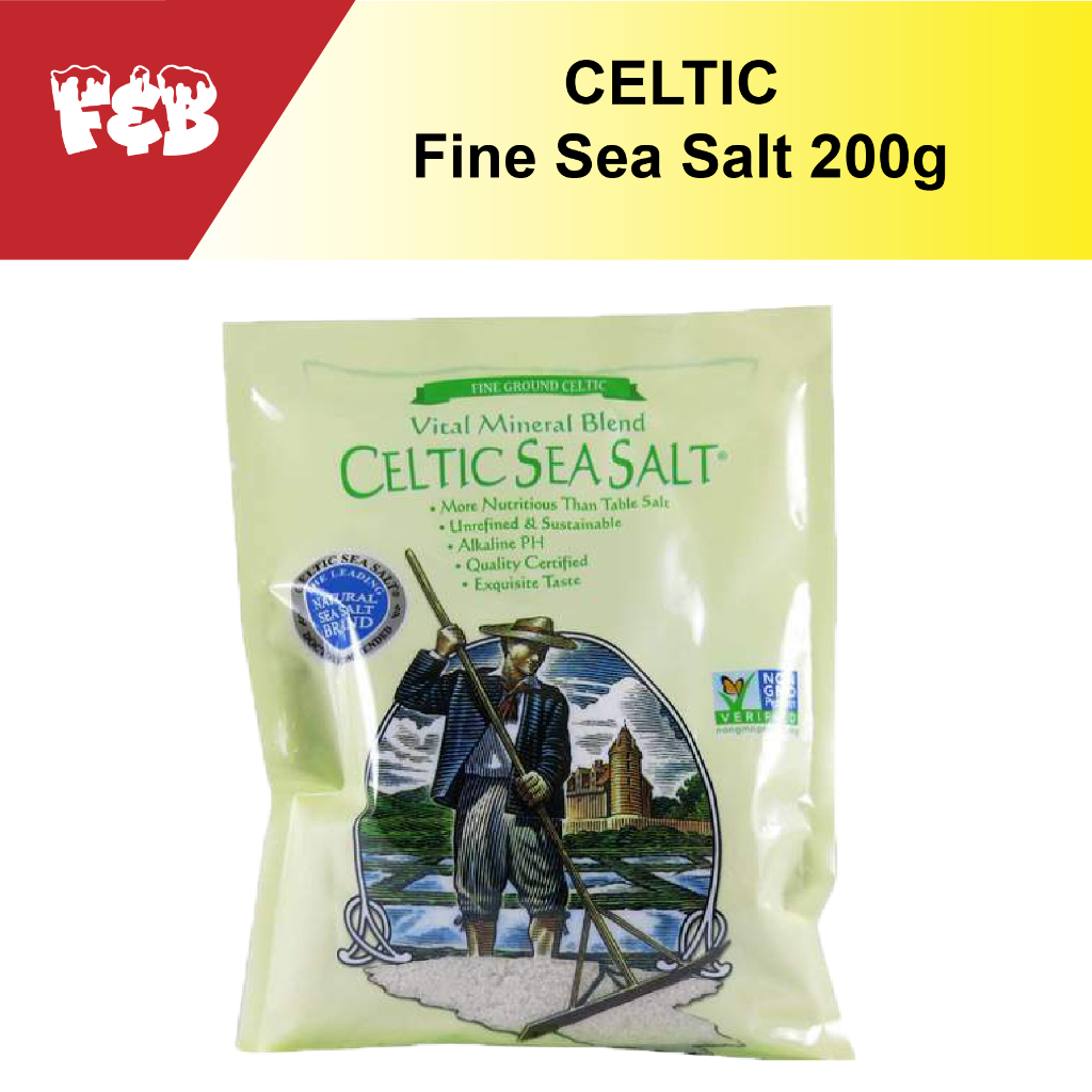 Celtic Fine Sea Salt 200g | Shopee Philippines