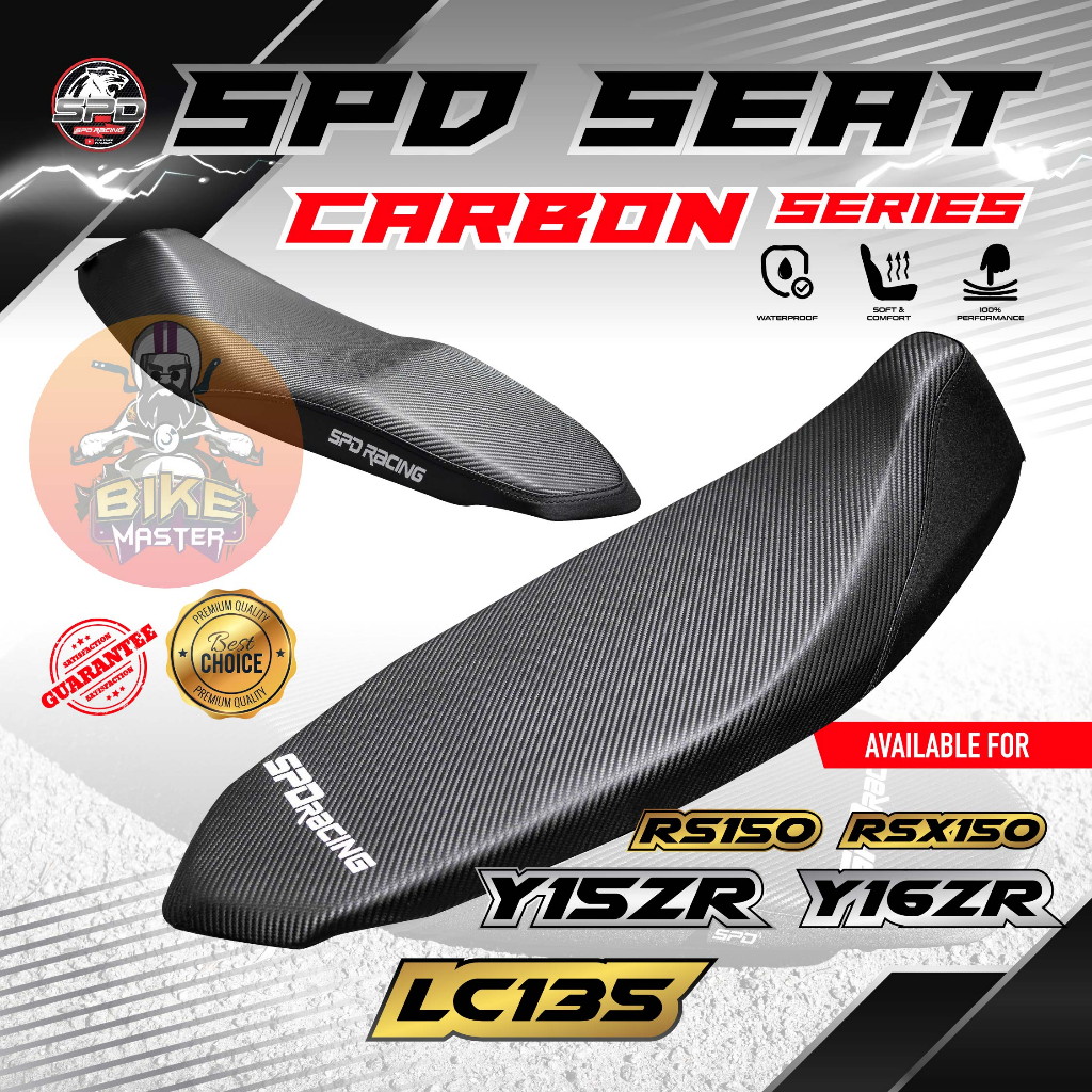 Seat SPD Racing BLACK SERIES (Curve&Flat ) For (RS150 V1, V2 ,V3/ RS ...