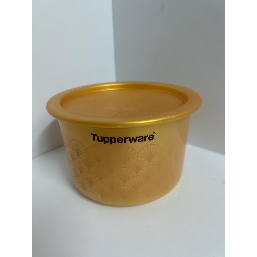 Tupperware One touch Golden Touch Collection 600ml - 1pc | Shopee ...
