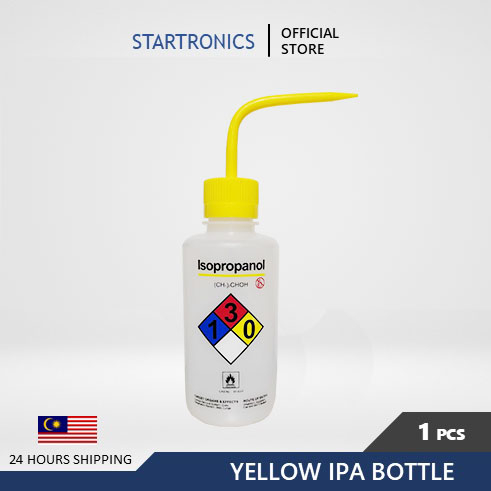 IPA Bottle 500ml Capacity Labelled Wash Bottle for Isopropanol Self ...