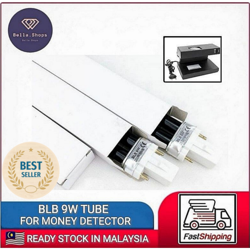 BLB/9W MONEY DETECTOR TUBE - MONEY DETECTOR UV LIGHT TUBE - 验钞机灯管 ...