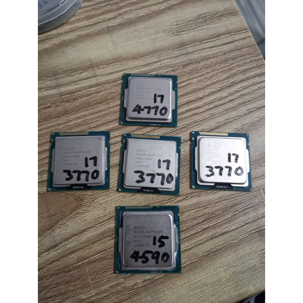 Intel LGA1700 1150 LGA1155 1151 processor used i7 g7400 8500 6500 4790 ...