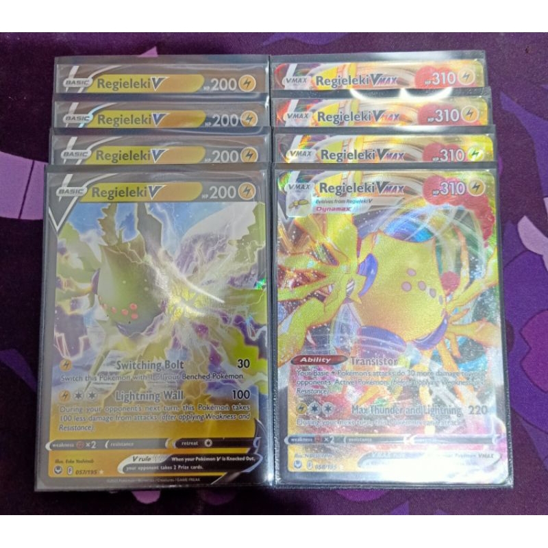[PTCG] Regieleki Vmax and V Playset | Shopee Philippines