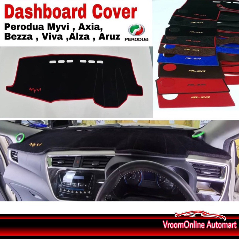 Dashboard Cover High Quality Made in Custume Made Perodua Myvi Axia ...