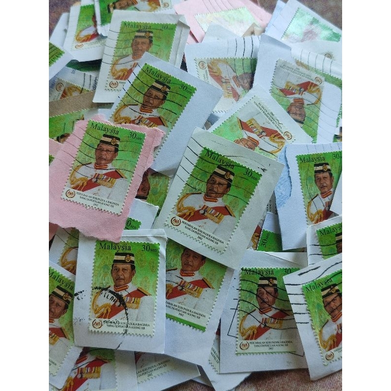 50 Pieces Of Setem 2002 The King's Majesty's Majesty's Series Of The Di ...