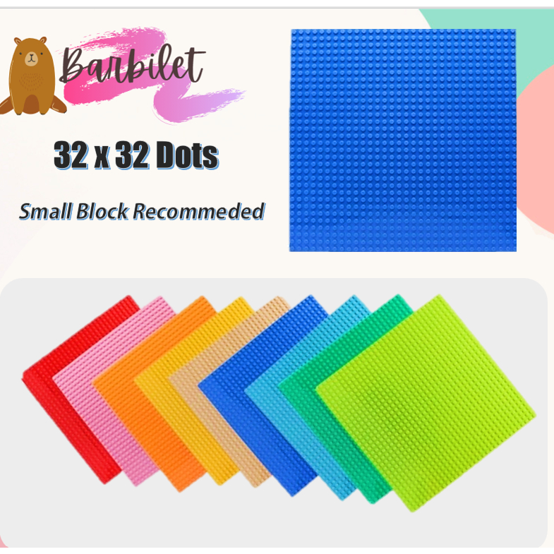 Building Bricks Blocks Baseplate Plastic Blocks Base Plates Small Lego ...