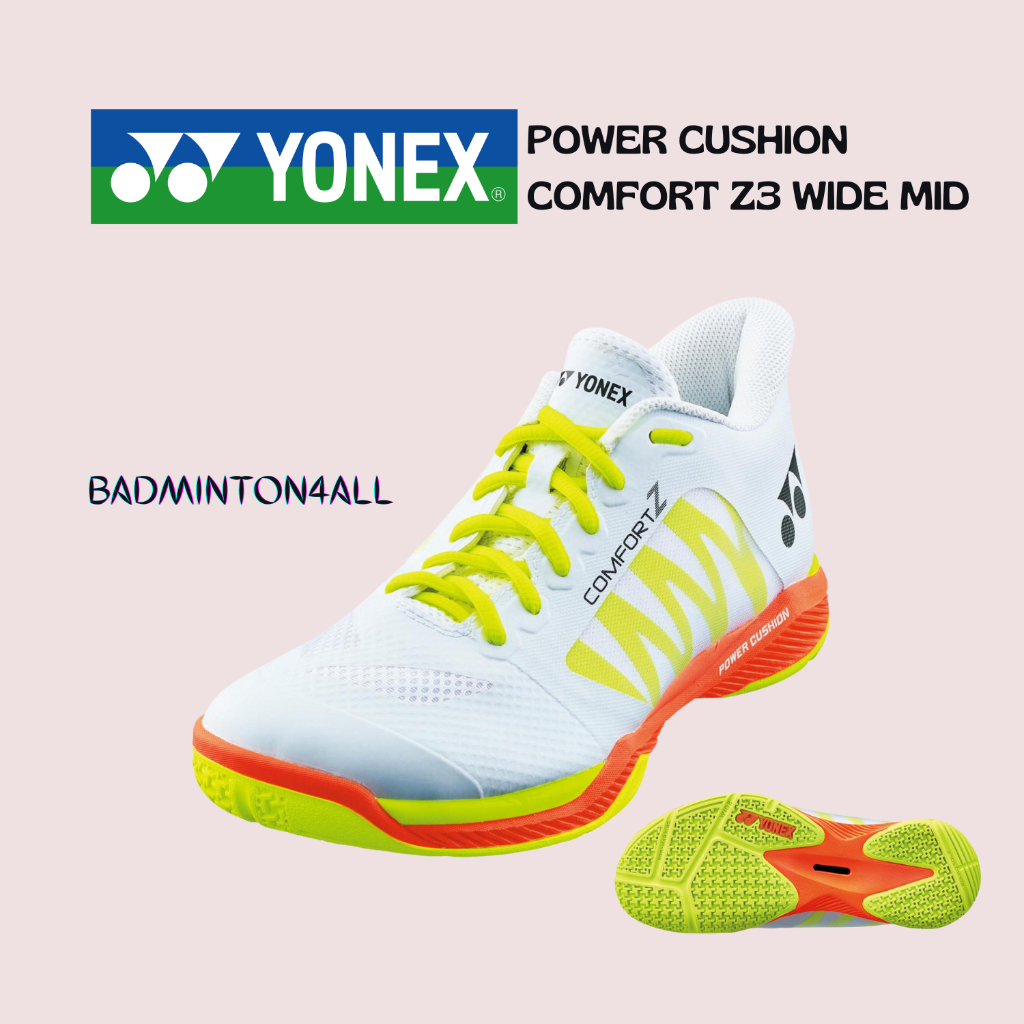 YONEX POWER CUSHION COMFORT Z3 WIDE MID BADMINTON SHOES | Shopee ...