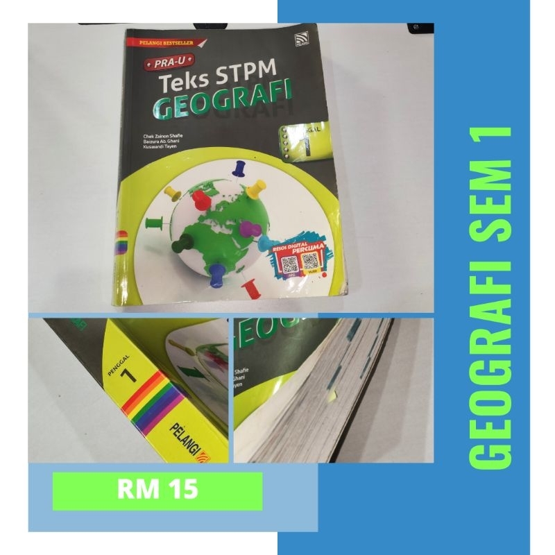 Sem 1 STPM geography reference book | Shopee Philippines