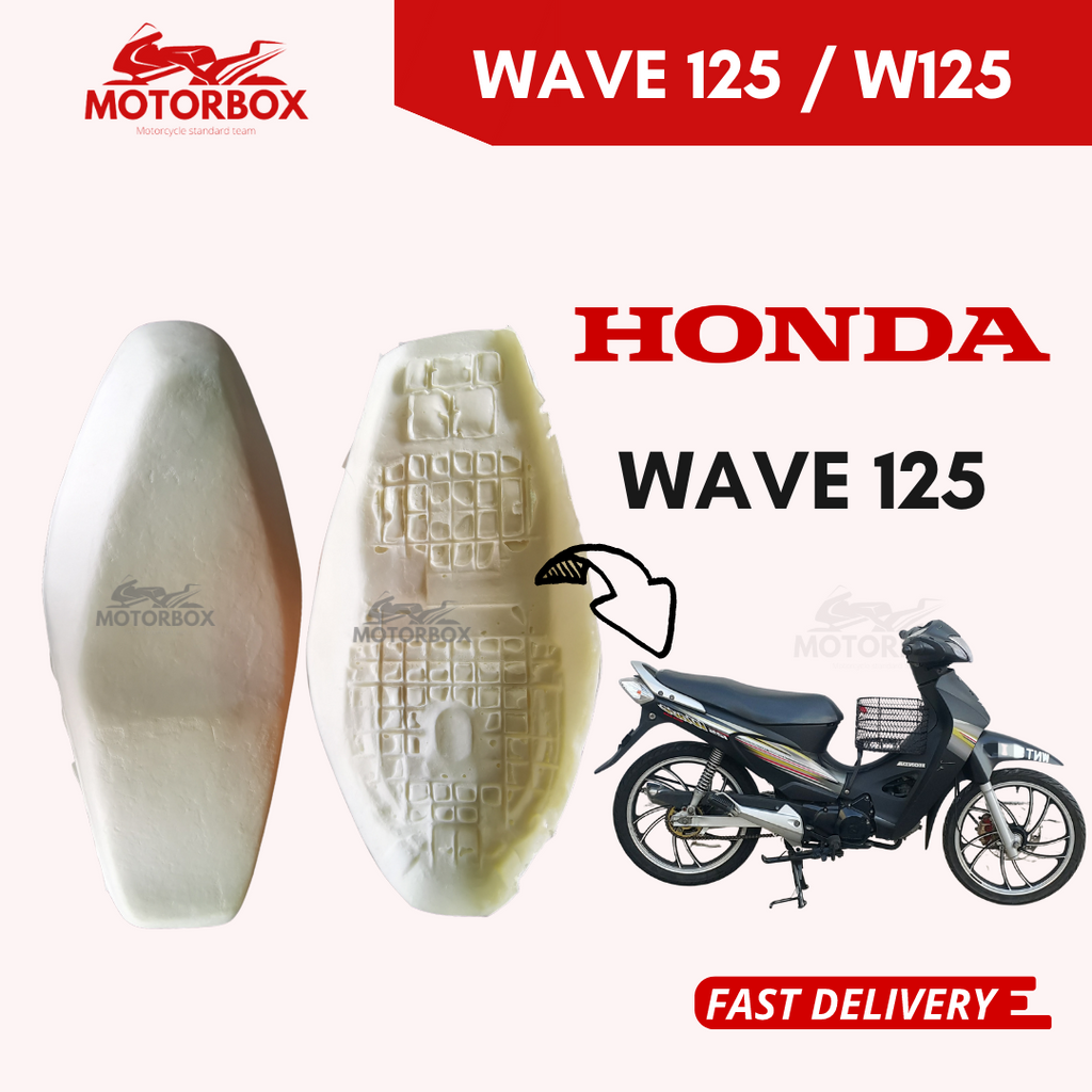 HONDA WAVE 125 W125 SPAN SEAT FIBER SPONGE PU FORM KUSYEN CUSHION ...