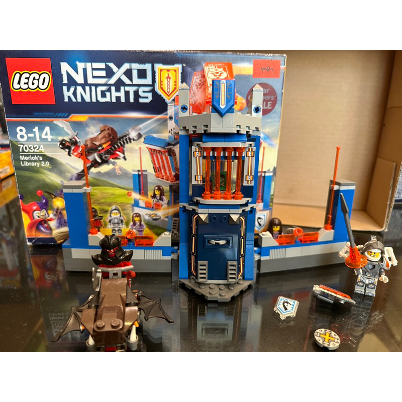 Lego Nexo Knight 70324 Merlok’s Library 2.0 (preloved) | Shopee Philippines