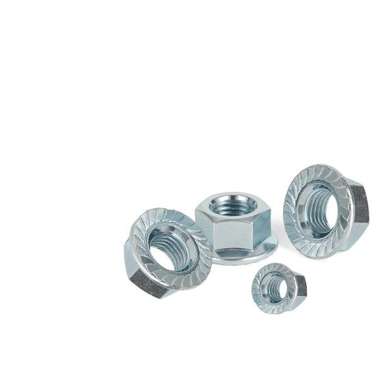 M5 M6 Hex Flange Nut Anti-skid Nut Flange Nut | Shopee Philippines