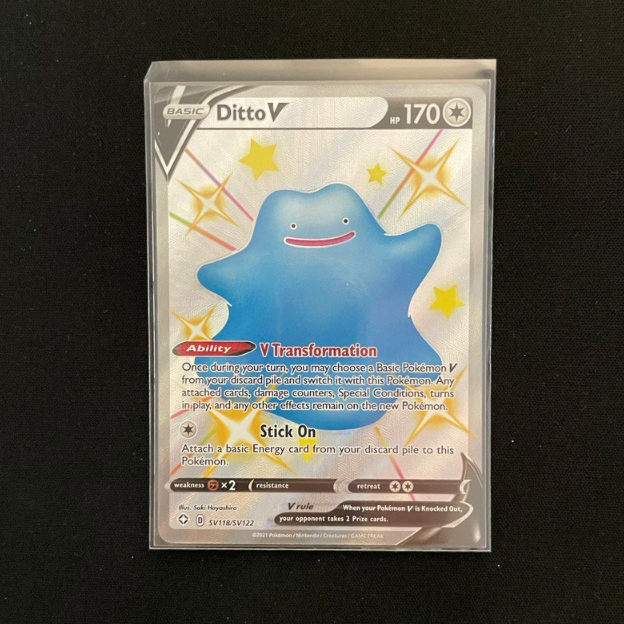 PTCG Shining Fates Shiny Ditto SV118/SV122 | Shopee Philippines