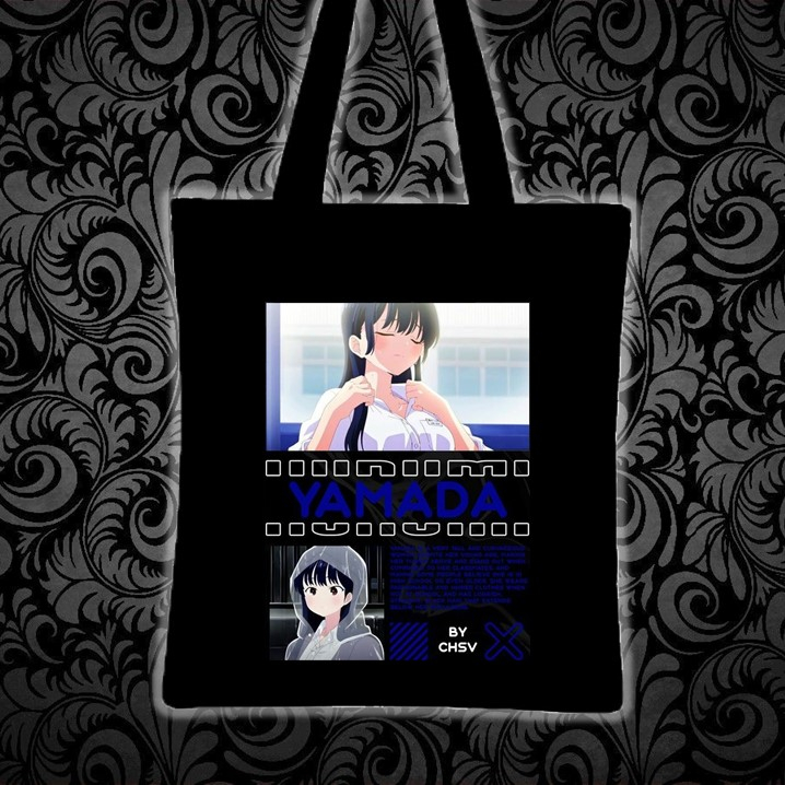 YAMADA ANNA anime v2 Printed tote bag canvas | Shopee Philippines