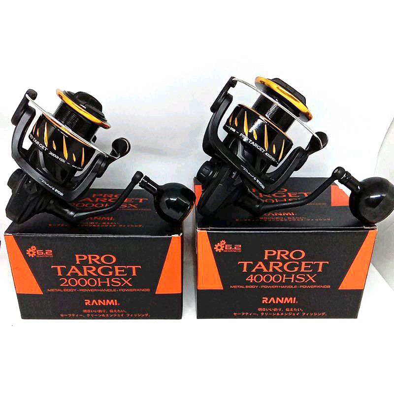 RYOBI RANMI Pro Target 2000HSX /3000HSX /4000HSX (SPINNING REEL ...