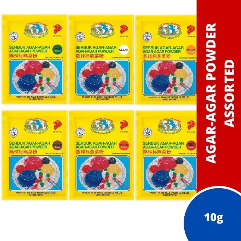 [TKM] Swallow Globe Brand Agar-Agar Powder 10g | Shopee Philippines