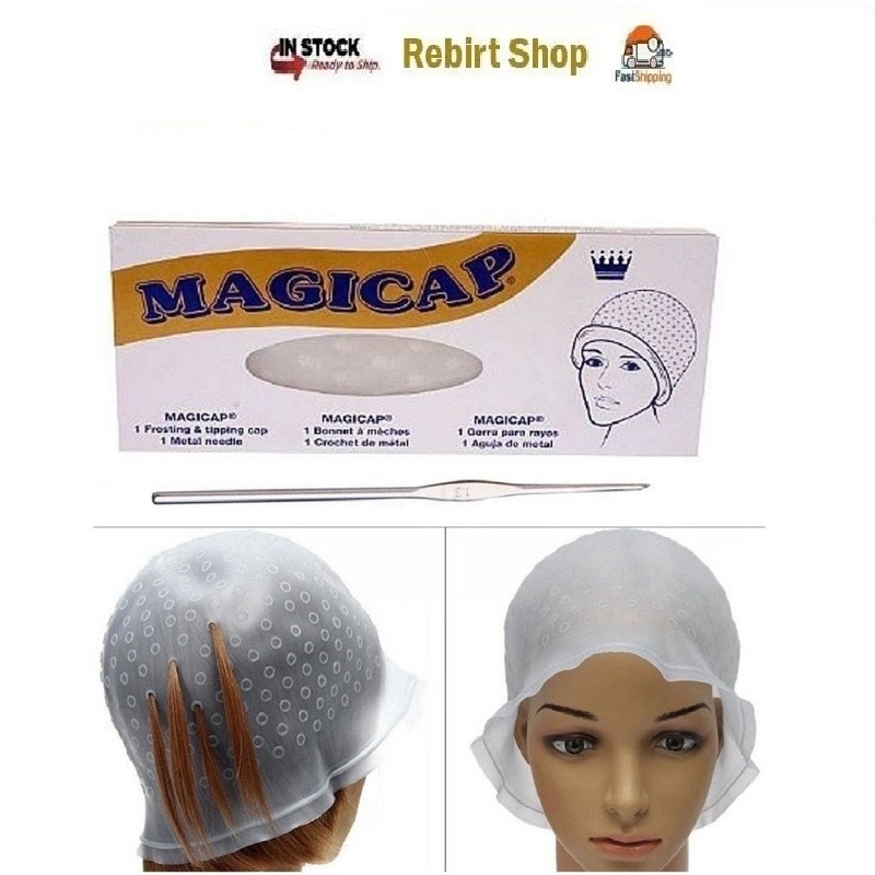 Magicap Hair Color Highlighting Frosting & Tipping Cap ( HIGHLIGHT CAP ...