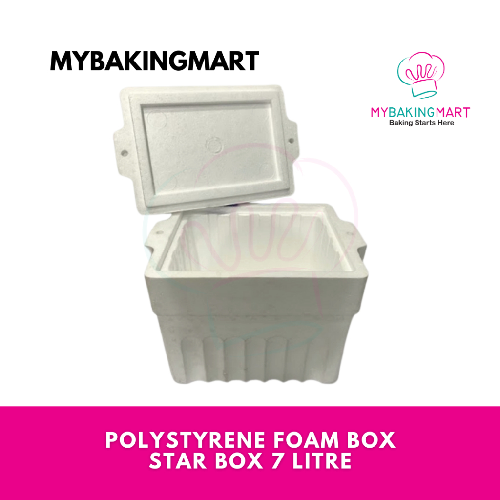 Polystyrene Box / Foam Box Star Box 7 Litre - Tong Ais | Shopee Philippines