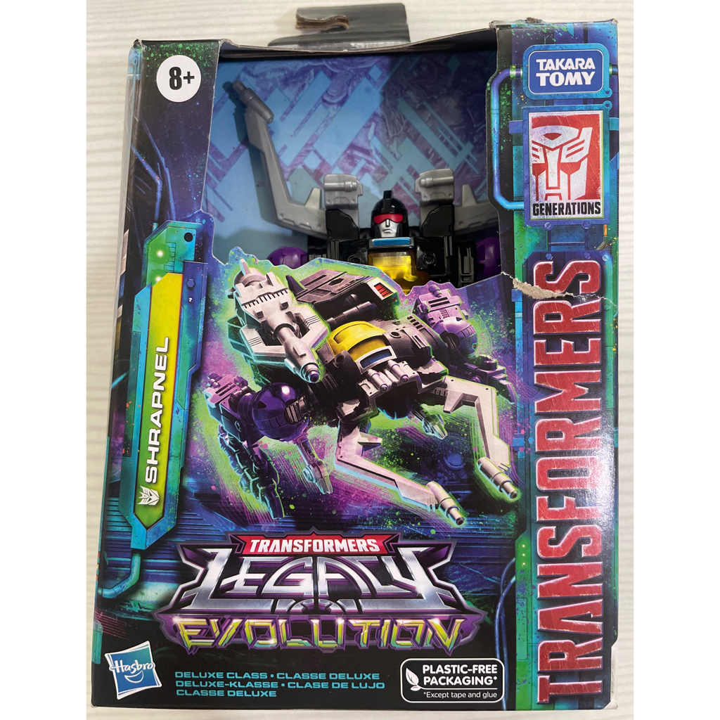Transformers Shrapnel Toys Legacy Evolution Deluxe Shrapnel Toy, 5.5 ...