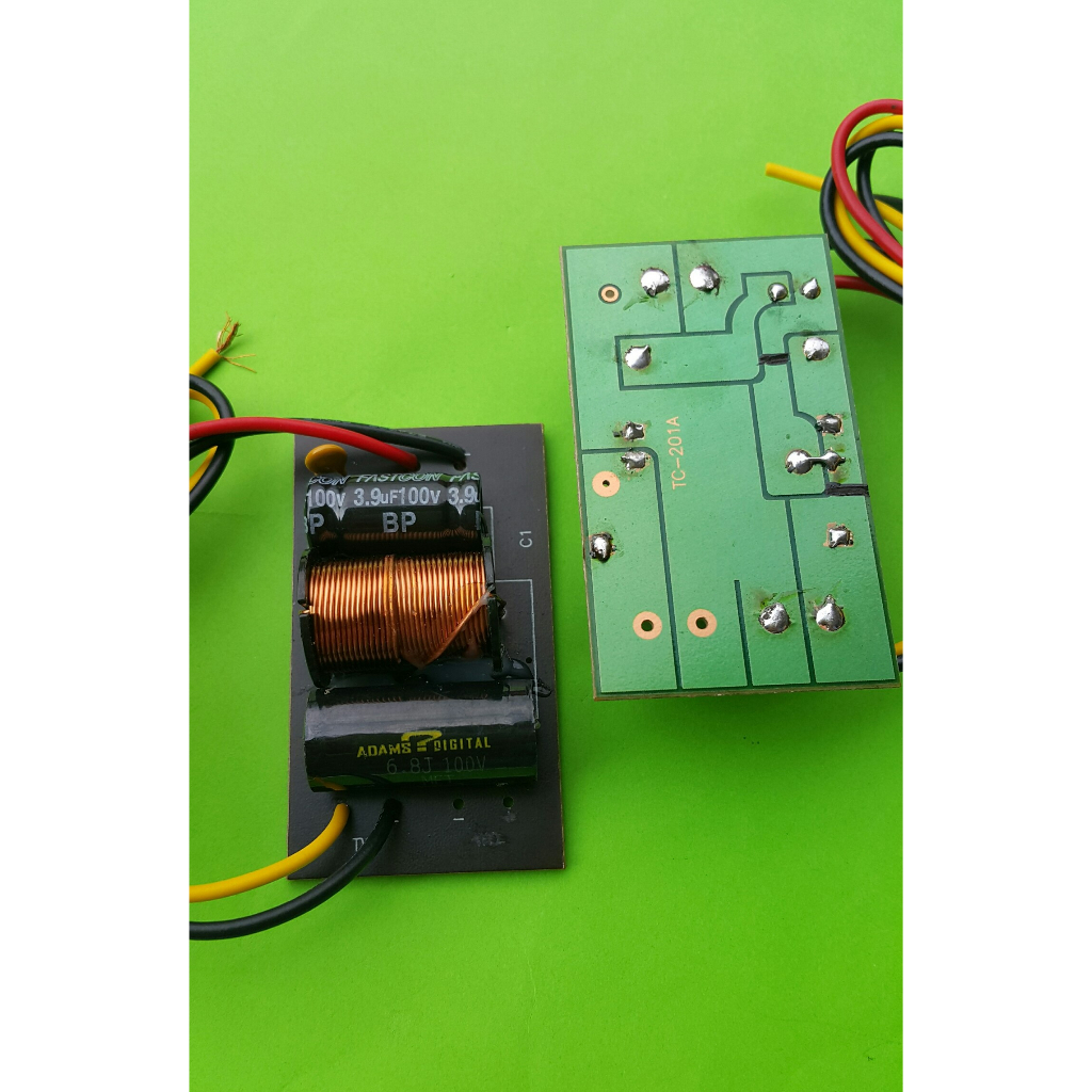 1pair high performance 18dB Tweeter Speaker frequency crossover network ...