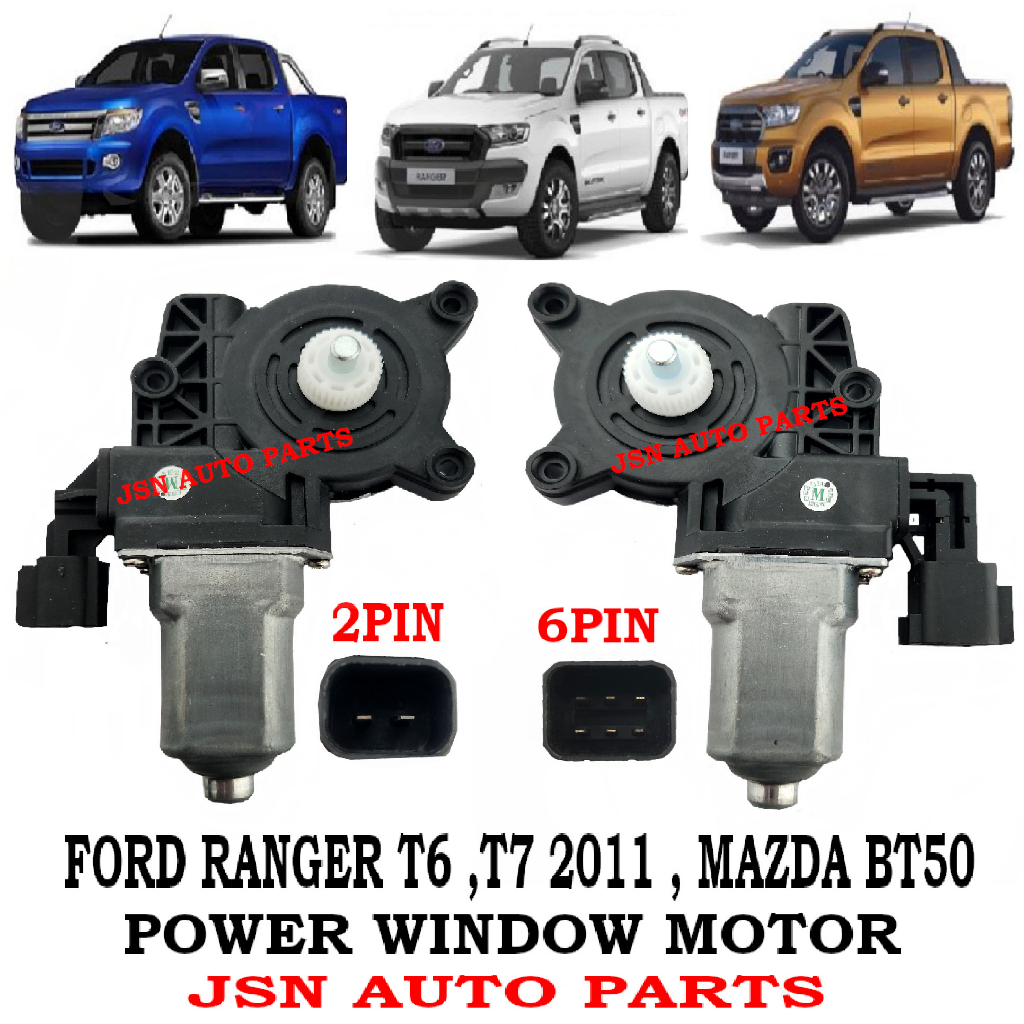 POWER WINDOW MOTOR FORD RANGER T6 T7 MAZDA BT50 2PIN 6PIN 4X4 LORRY ...