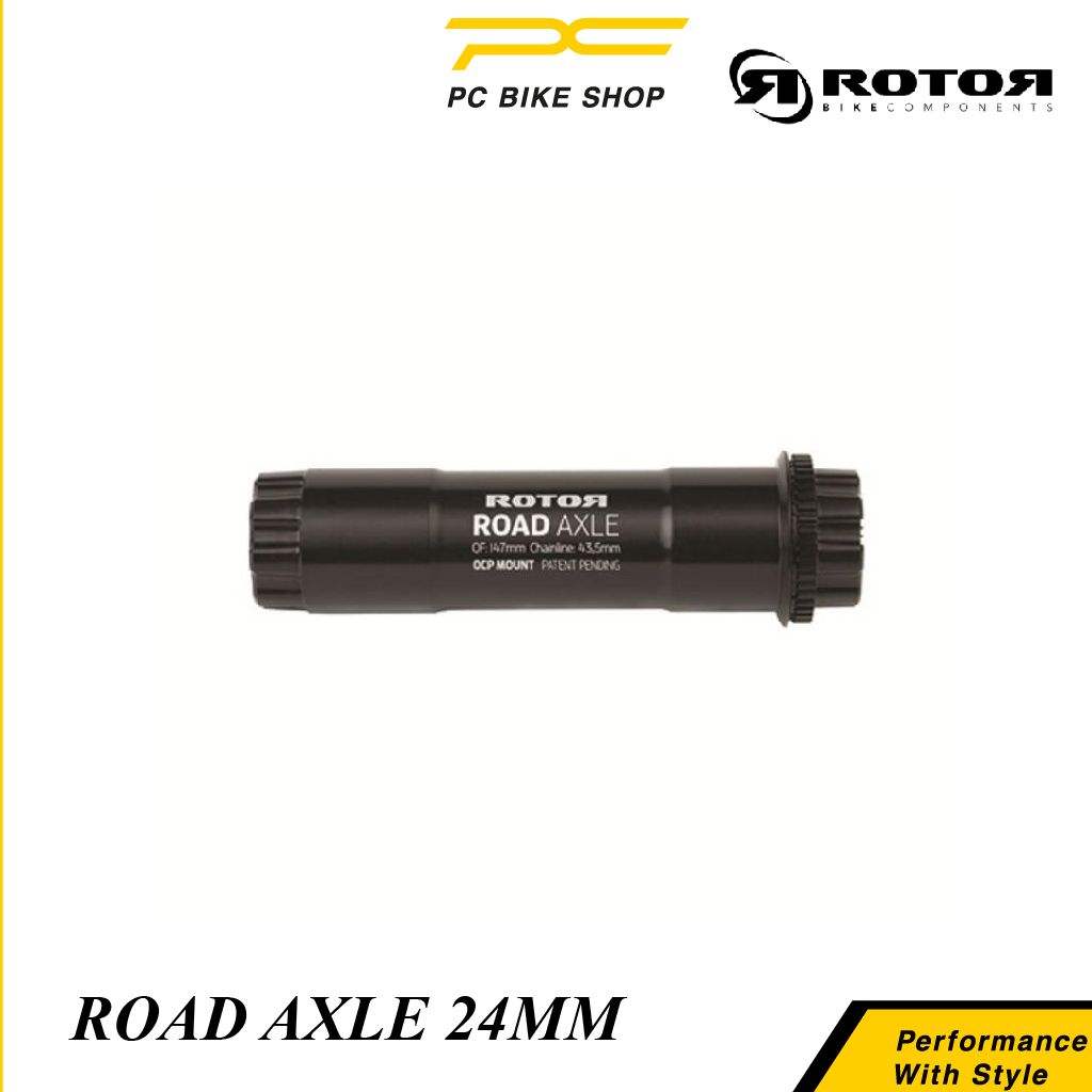 Rotor Road Aldhu/Vegast 30mm Axle / Preload Nut Off Standard Chainring ...