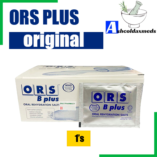 ORS Plus Oral Rehydration Salt (Orange) or 1's | Shopee Philippines