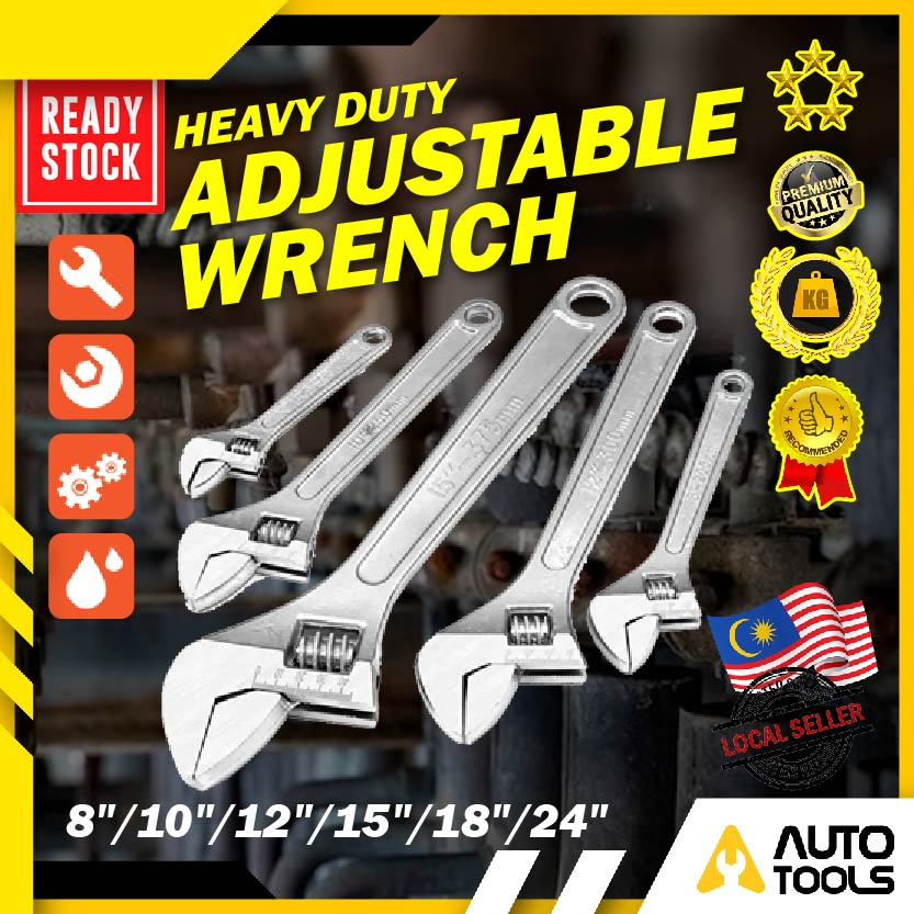 Switch Spanner Adjustable Wrench ( 18" / 24" ) | Shopee Philippines