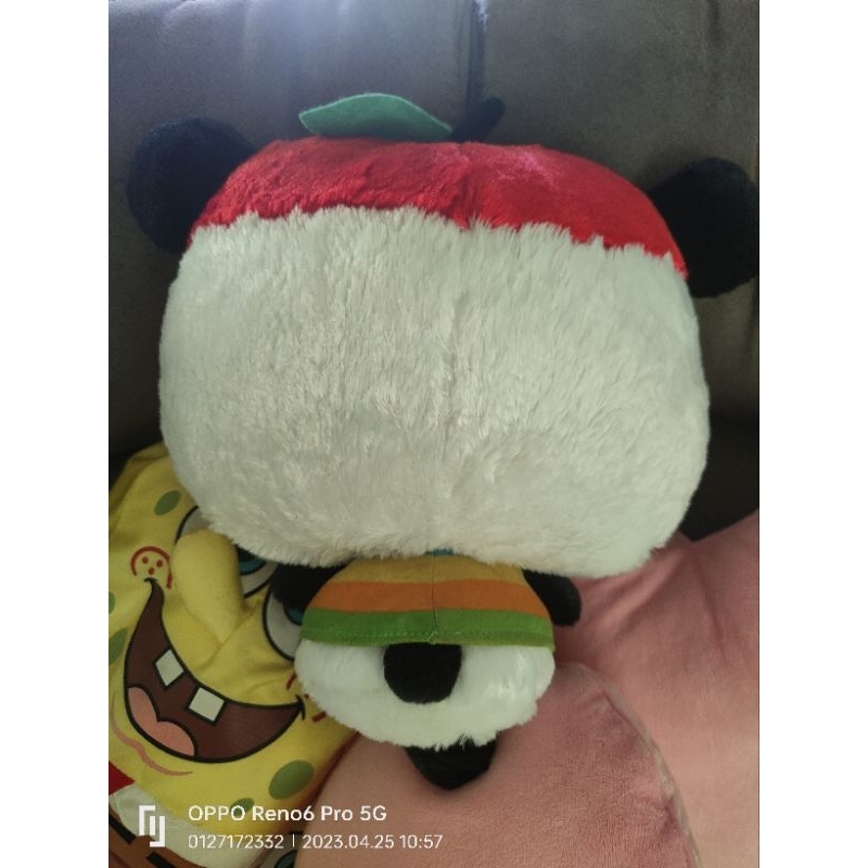 sanrio hello kitty Panda Apple plush toy 12 inch limited edition ...