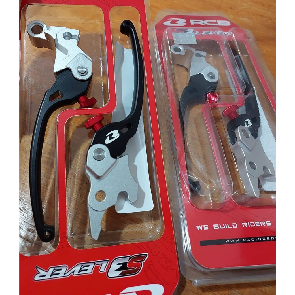 ( R25 / R 25 / R3 / ) RCB S3 series alloy brake lever set LEFT AND RIGHT SIDE | Shopee Philippines