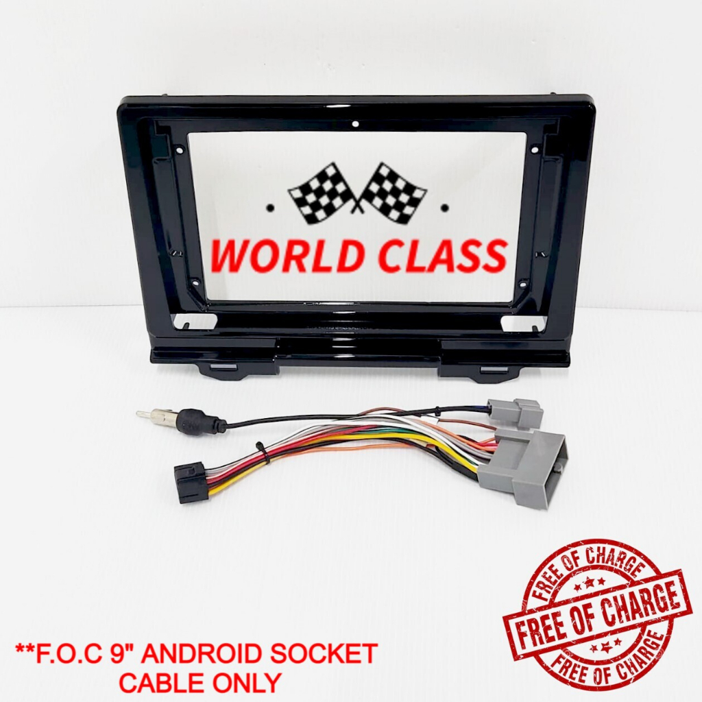 HONDA HRV 2022-2023 (LOW SPEC) 9" ANDROID CASING (FREE PLUG & PLAY ...