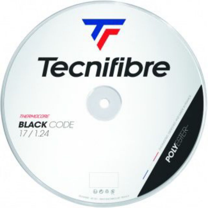 Tecnifibre Black Code 17g Tennis String 200m (REEL) | Shopee Philippines