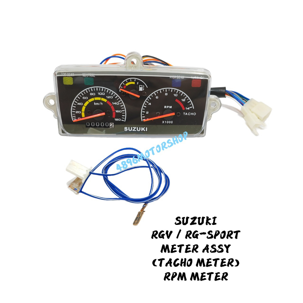SUZUKI RGV 120 RGV120 RG-SPORT RU110 RGS RG SPORT TACHO RPM METER ASSY ...