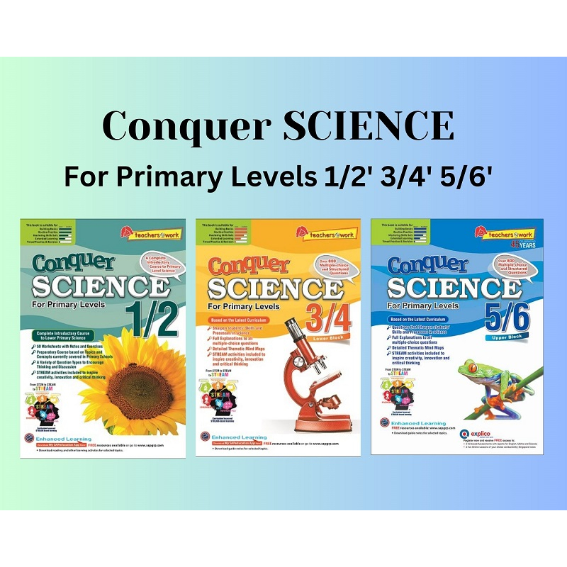 Syllabus (SAP) - TEACHERS@WORK - Conquer SCIENCE for Primary Levels (1/ ...