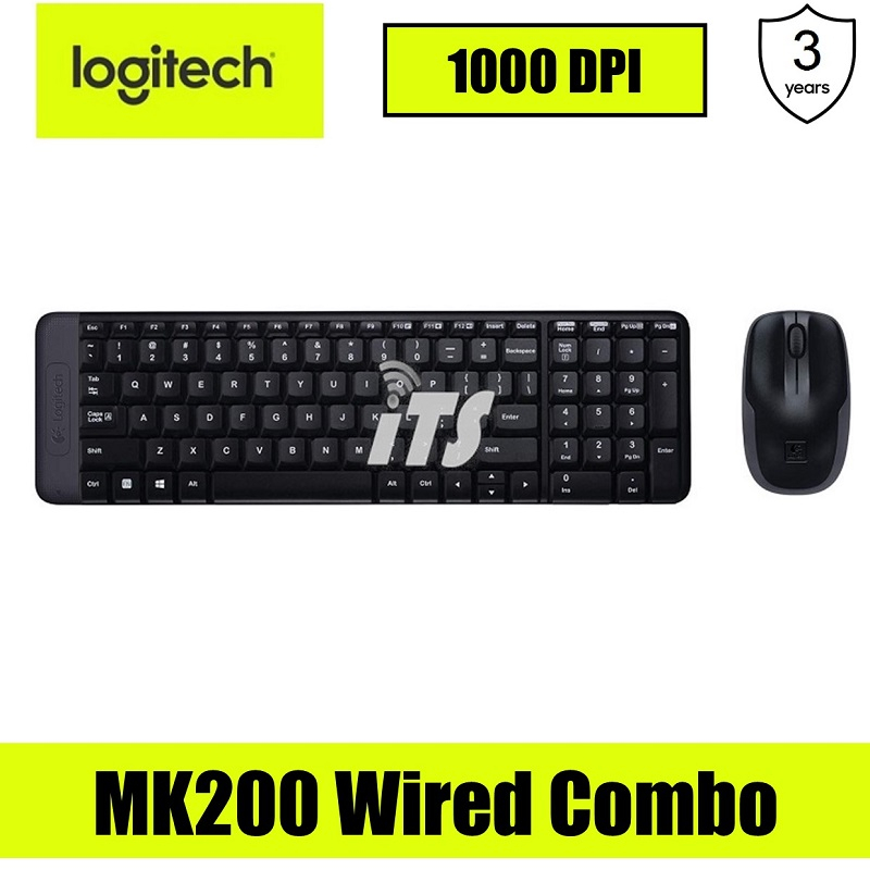 Logitech MK200 Keyboard And Mouse Combo (USB) | Shopee Philippines