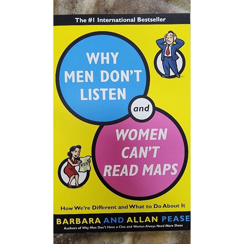 why men don't listen & women can't read maps (Barbara & Allan pease ...