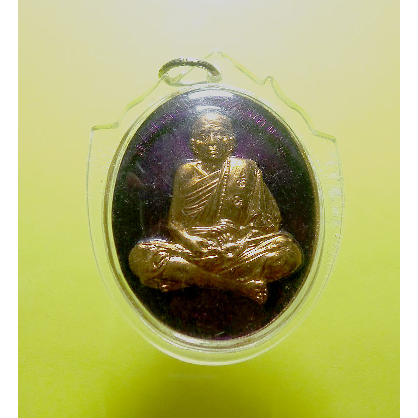 Thai Amulets rian luang phor moon 107 years old batch b.e.2544/泰国佛牌 龙婆满 ...