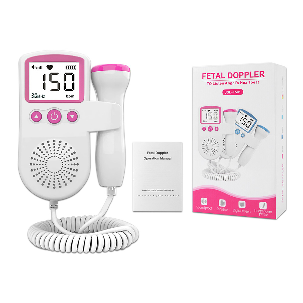 AIQUE Fetal Doppler Heart Rate Monitor for Baby Pregnancy Heartbeat ...