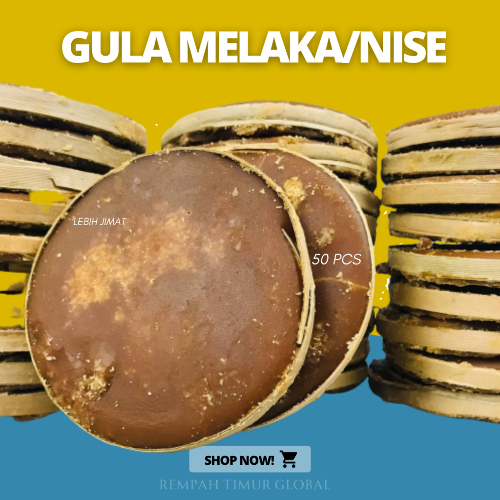 Nisan KEKEREK/GULA MELAKA/NISAN KEQEK/GULA MELAKA NISE KELANTAN (50 PCS ...
