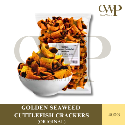 Golden Seaweed Cuttlefish Crackers 400g | Shopee Philippines