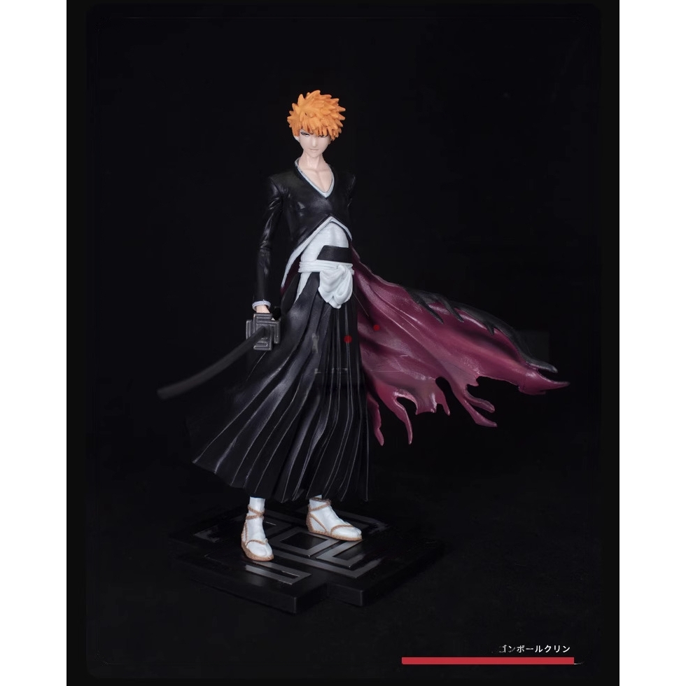 Bleach Ichigo Kurosaki Bankai Tensa Zangetsu 22cm Ichigo Figure A499 ...