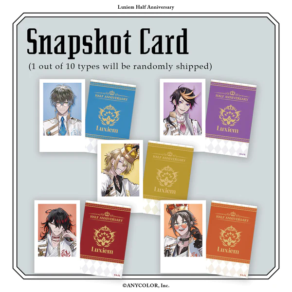 Luxiem Half Anniversary Snapshot Card | Shopee Philippines
